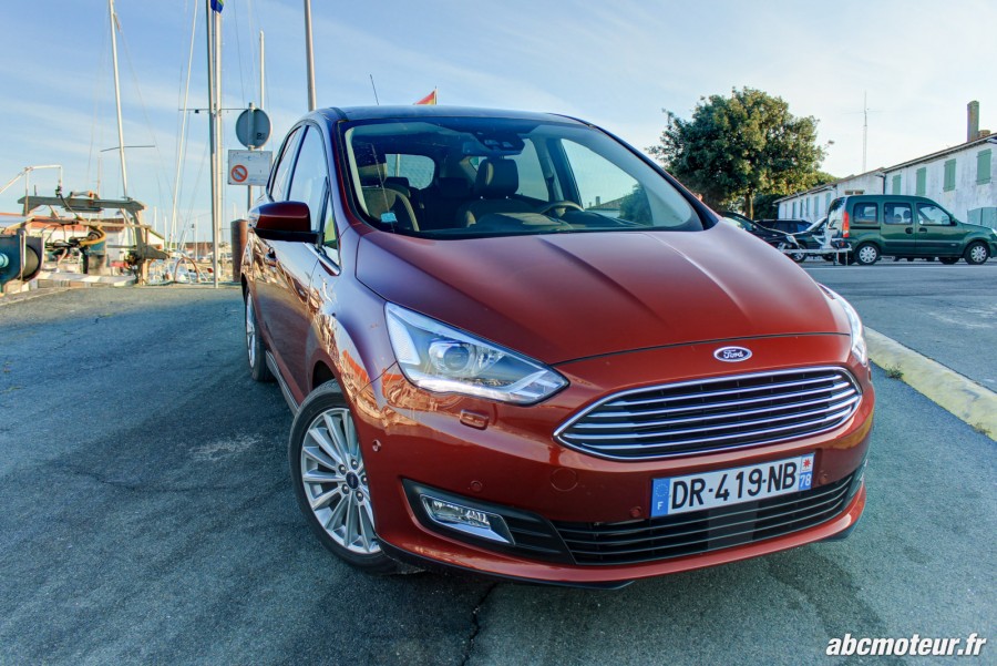 Essai Ford C-Max restylé TDCi 150 Powershift : à la fois dynamique et confortable